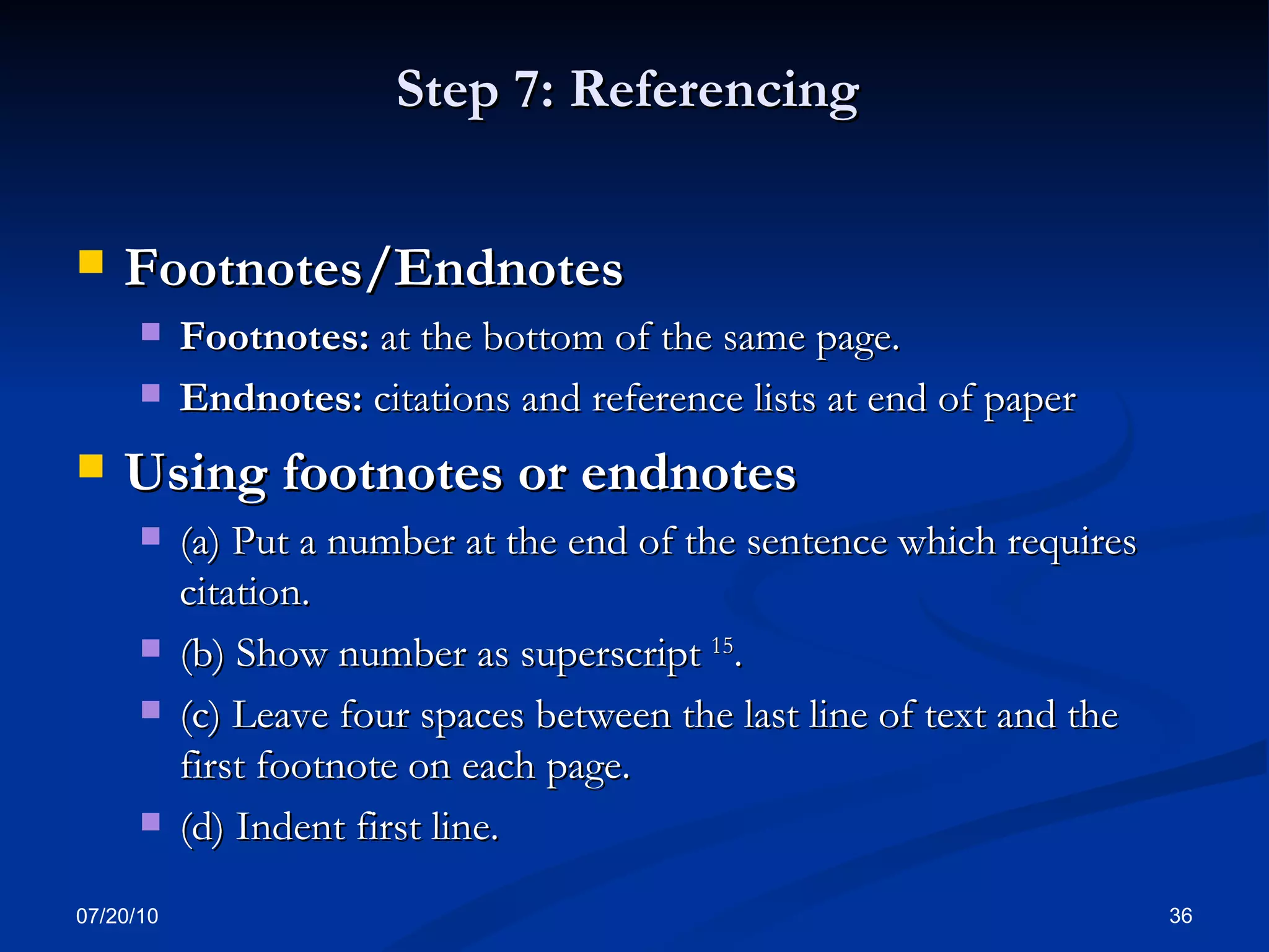 Basic research paper writing skills | PPT