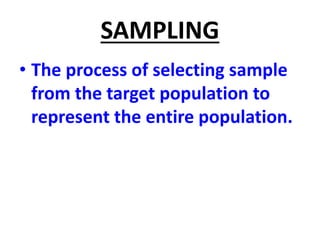 BASIC RESEARCH TERMINOLOGIES | PPTX