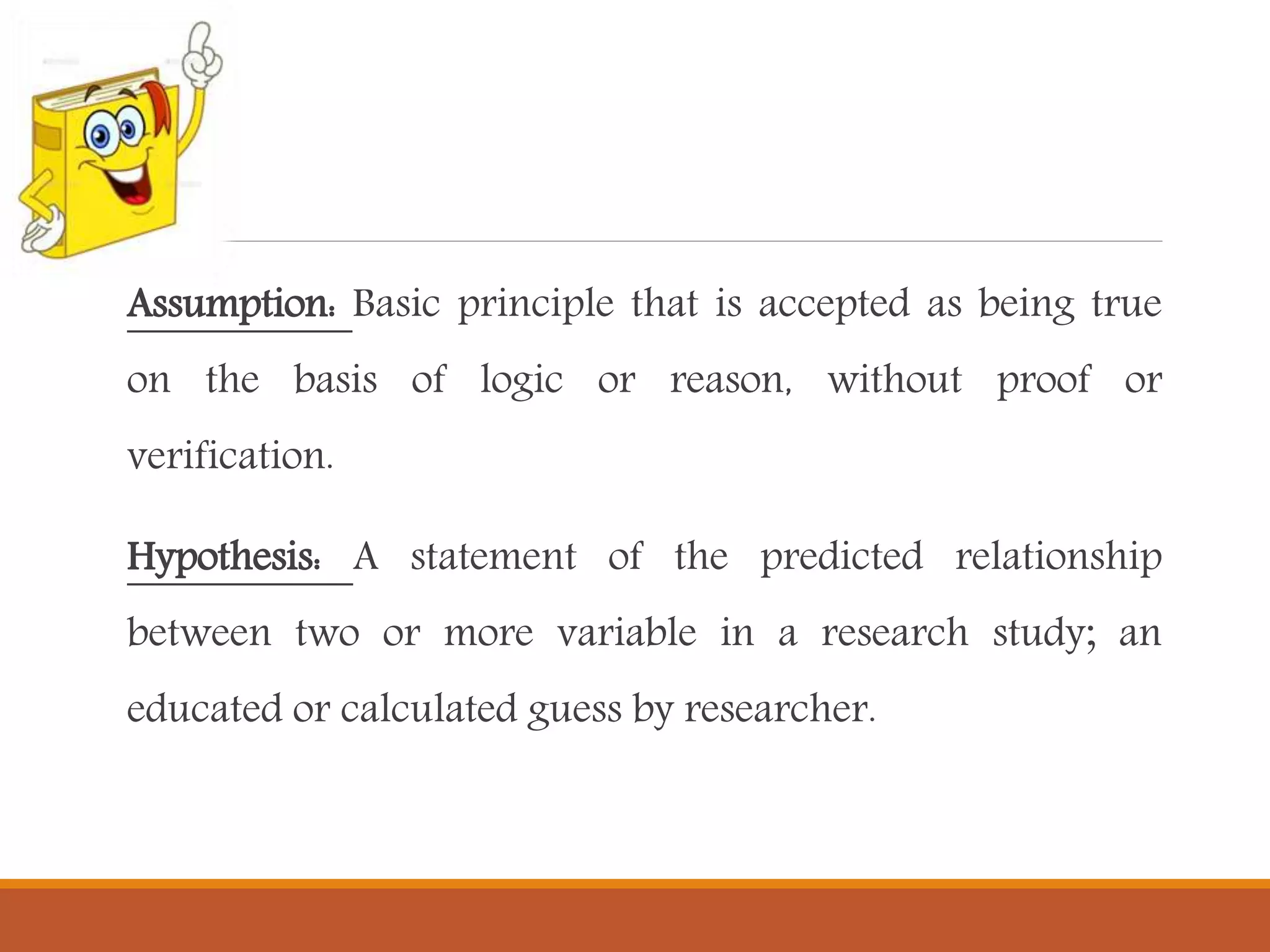 Basic research terminology | PPTX