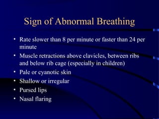 Basic respirations | PPT | Lung and Respiratory Health | Diseases and ...