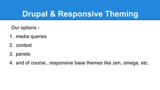 Basic Responsive Theming - Somedutta Ghosh | PPT