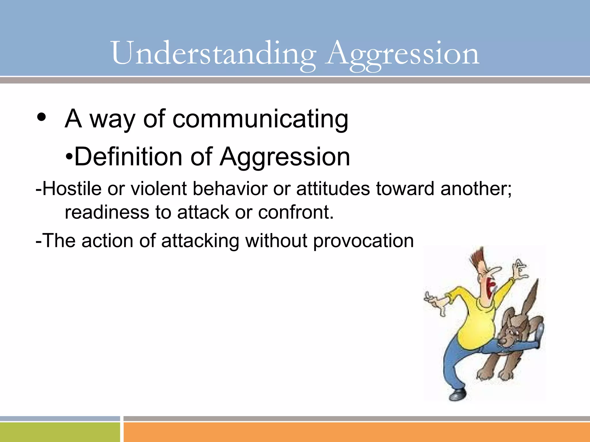 Basic Restraint and Understanding of Aggression in Dogs | PPT | First ...