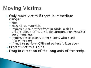 Basic resucing and moving victims | PPTX