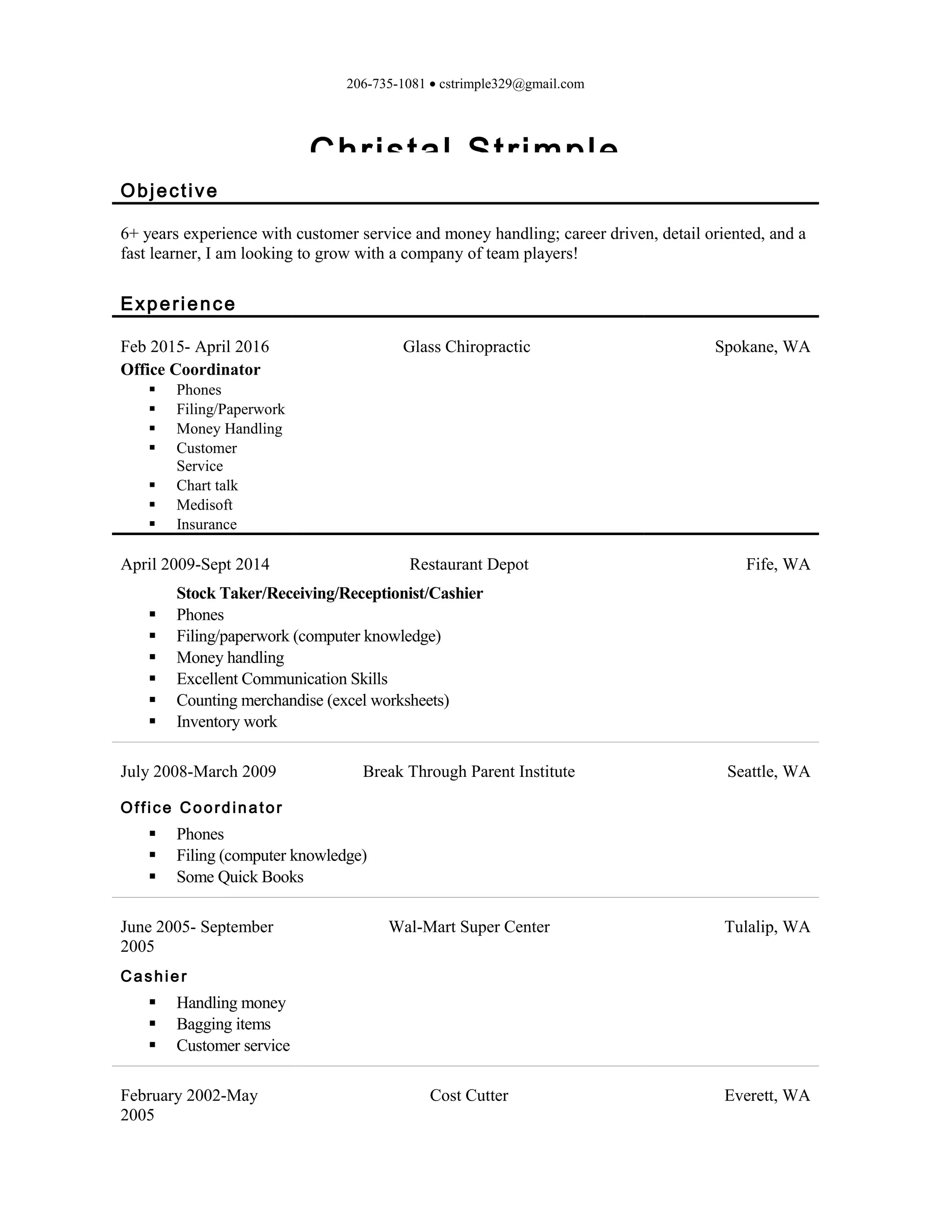 current resume | PDF