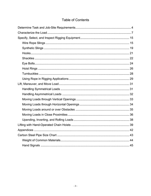 Basic riggingworkbook | PDF | Civil Engineering Industry | Industries