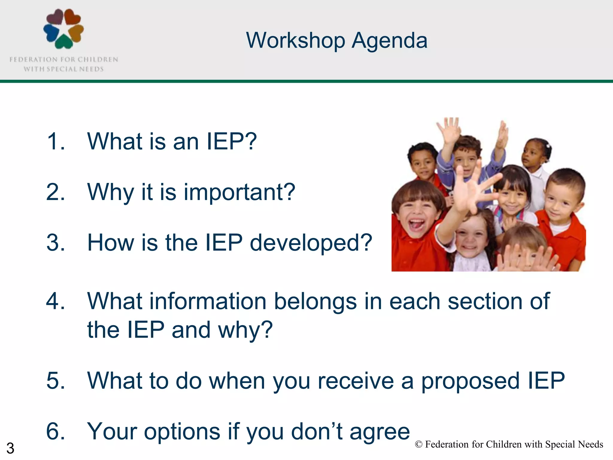 Basic rights understanding the IEP | PPT