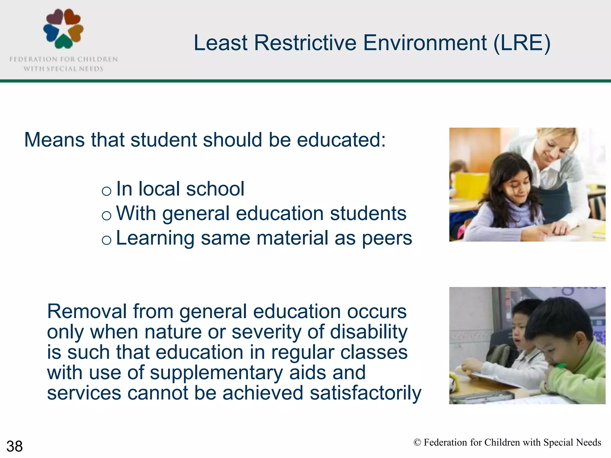 Basic rights understanding the IEP | PPT