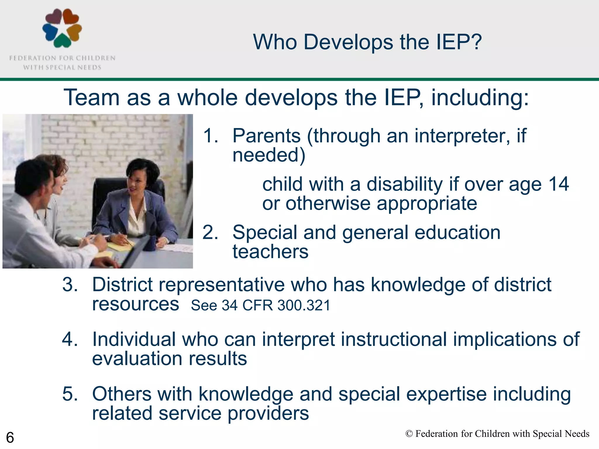 Basic rights understanding the IEP | PPT