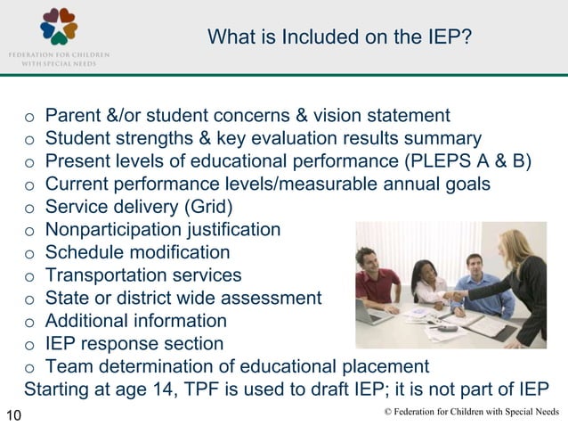 Basic rights understanding the IEP | PPT
