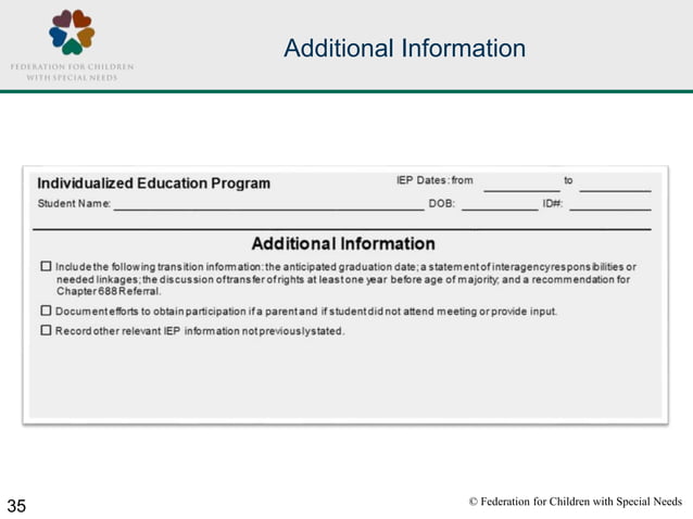 Basic rights understanding the IEP | PPT