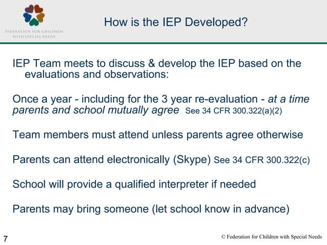 Basic rights understanding the IEP | PPT