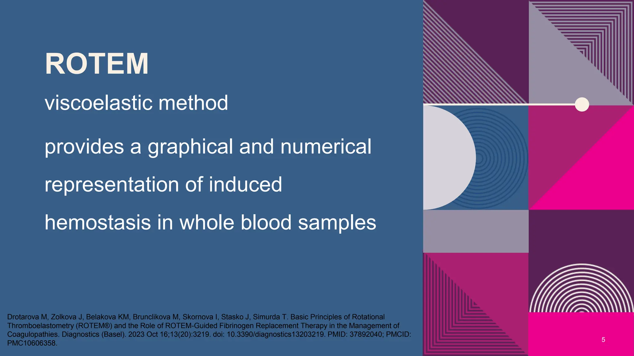 Basic Rotational ThromboelastometryROTEM | PPTX