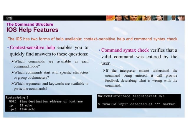 Basic Switch and End Device configuration CCNA7 Module 2 | PDF