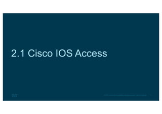 Basic Switch and End Device configuration CCNA7 Module 2 | PDF