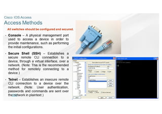 Basic Switch and End Device configuration CCNA7 Module 2 | PDF