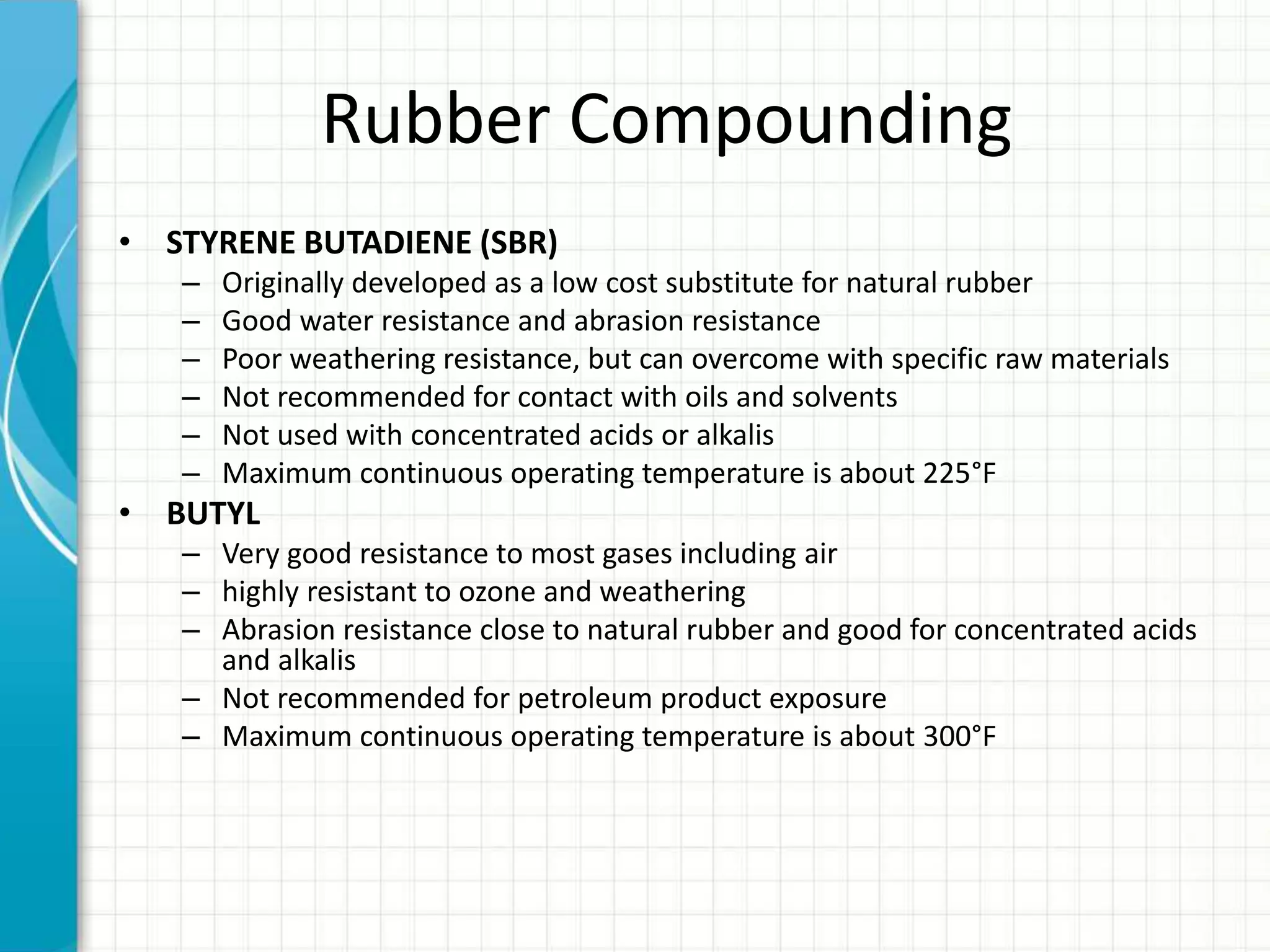 Basic rubber compounding | PPTX