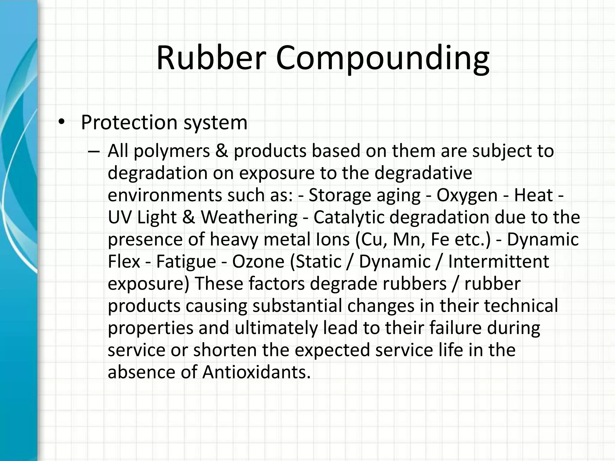 Basic rubber compounding | PPTX