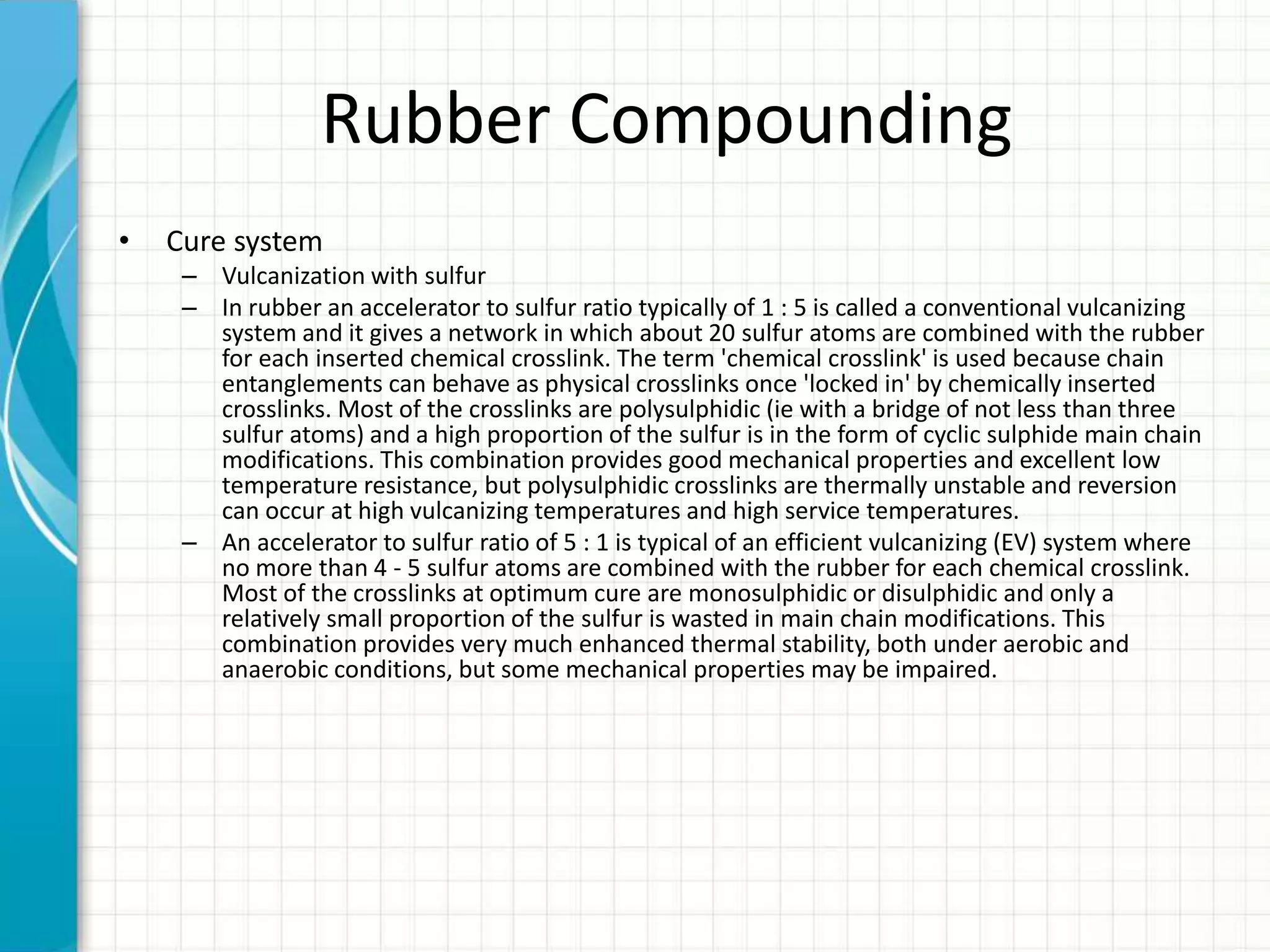 Basic rubber compounding | PPTX