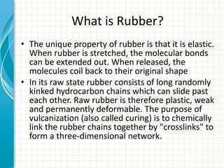 Basic rubber compounding | PPTX