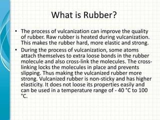 Basic rubber compounding | PPTX