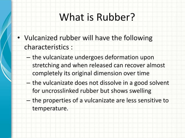 Basic rubber compounding | PPTX | Chemistry | Science
