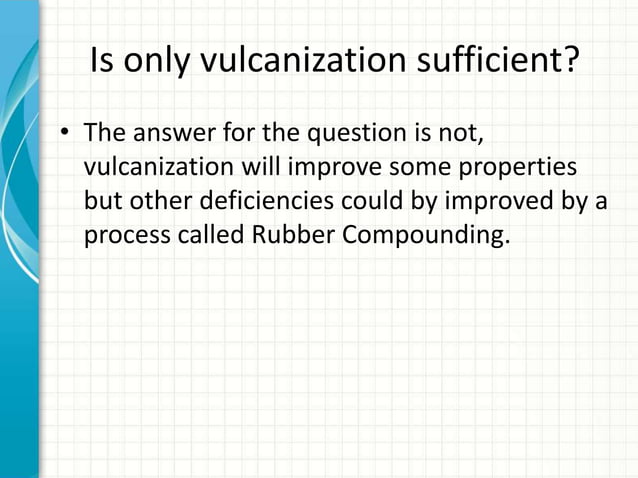 Basic rubber compounding | PPTX | Chemistry | Science