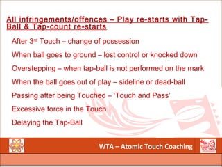 Basic Rules Atomic Touch WTA | PPT