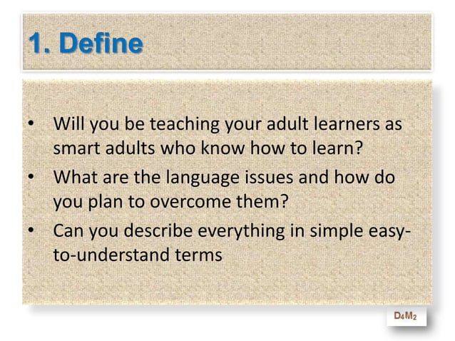 How Adults Learn | PPT