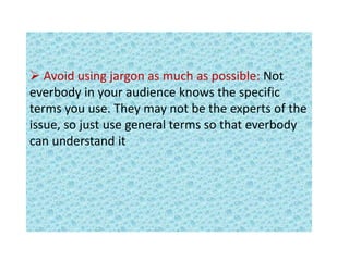 Basic rules for effective writing | PPTX