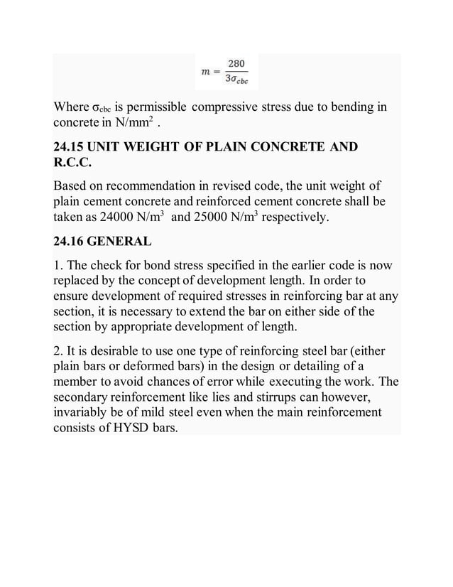 Basic rules for rcc design | PDF