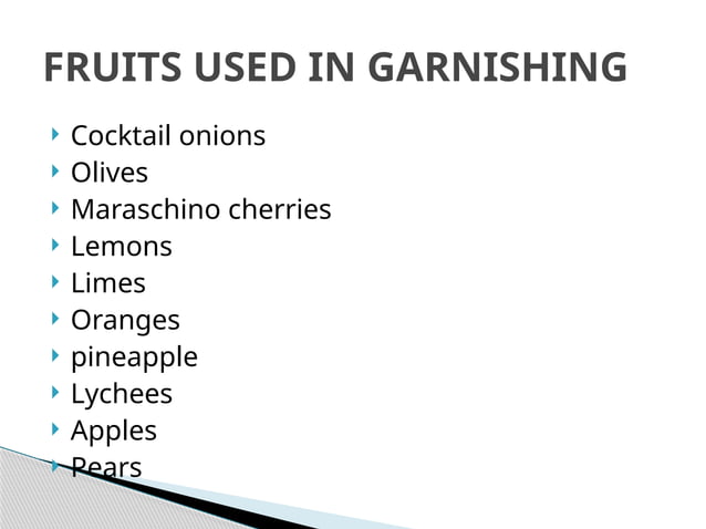 BASIC RULES IN MIXING DRINKS AND THE USES.pptx