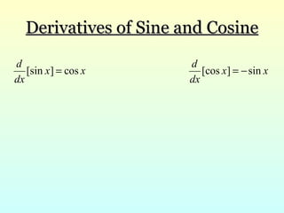 Basic Rules Of Differentiation | PPT
