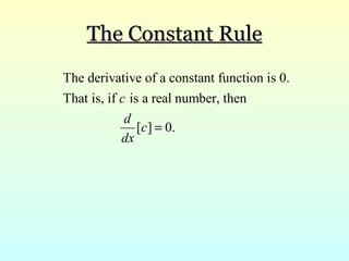 Basic Rules Of Differentiation | PPT