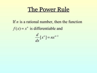 Basic Rules Of Differentiation | PPT