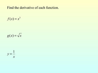 Basic Rules Of Differentiation | PPT