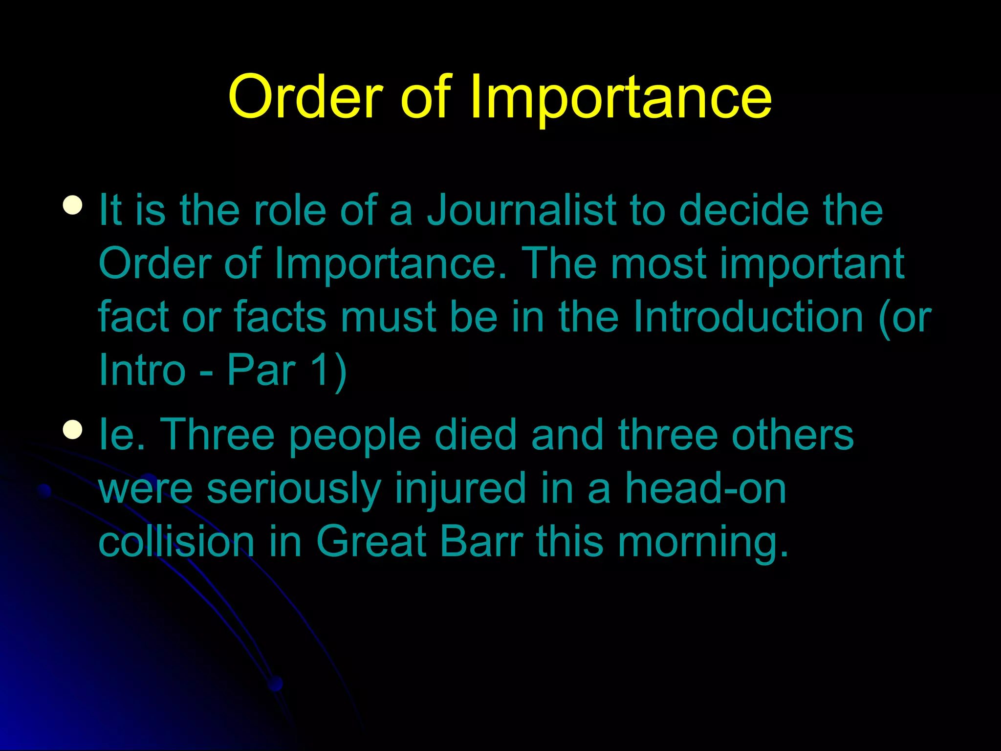 Basic rules of_journalism | PPT