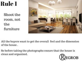 Basic rules of photography for real estate agents | PPT