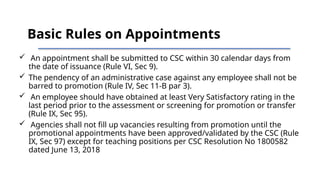 Basic Rules on Appointments for beginners.pptx