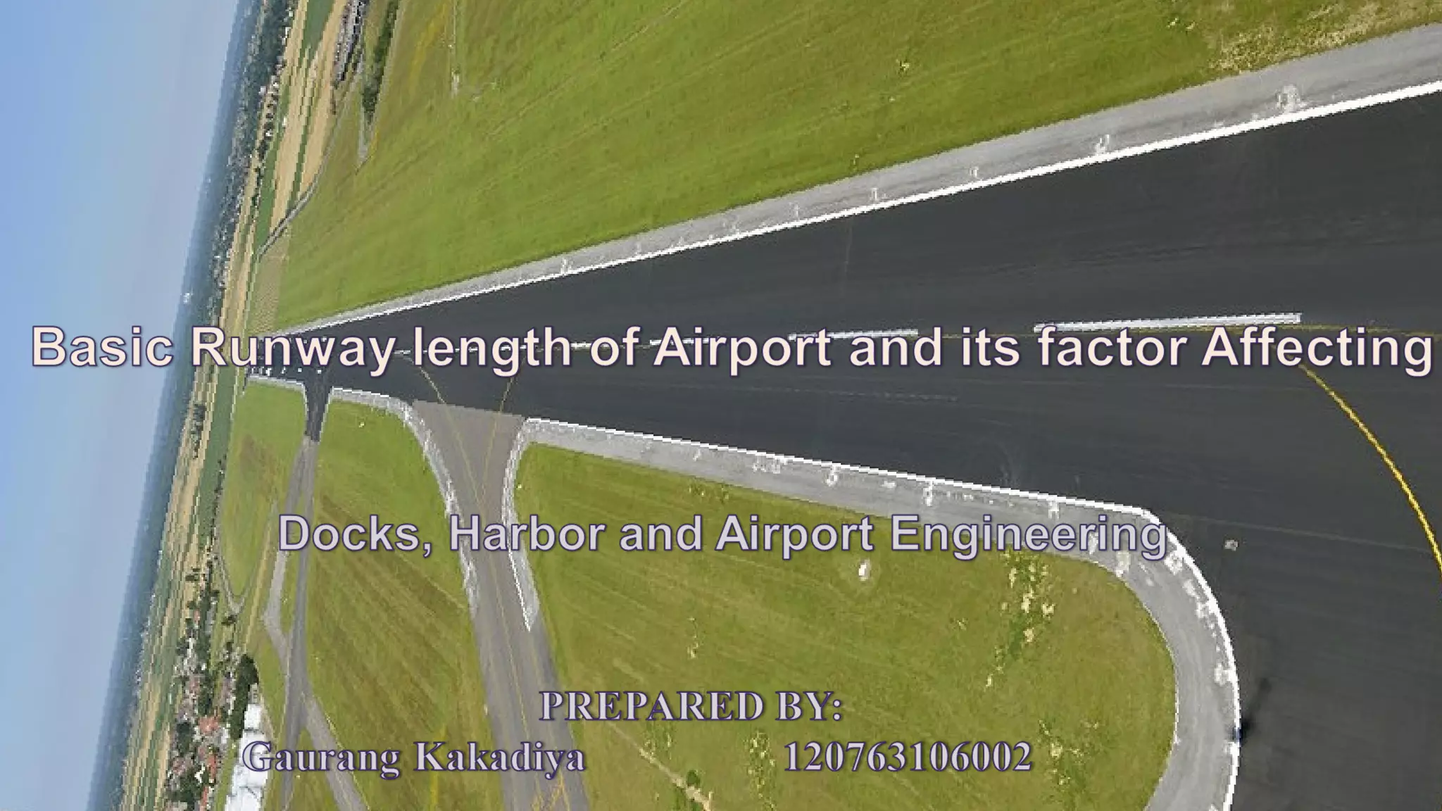 Basic runway length | PPT