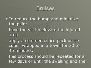 Basics of First aid for children in Middle School | KEY
