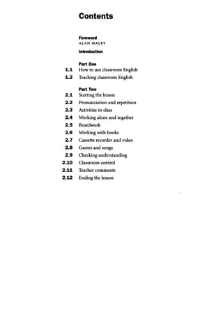 Basics classroom english | PDF