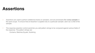 Basic of jMeter | PPTX