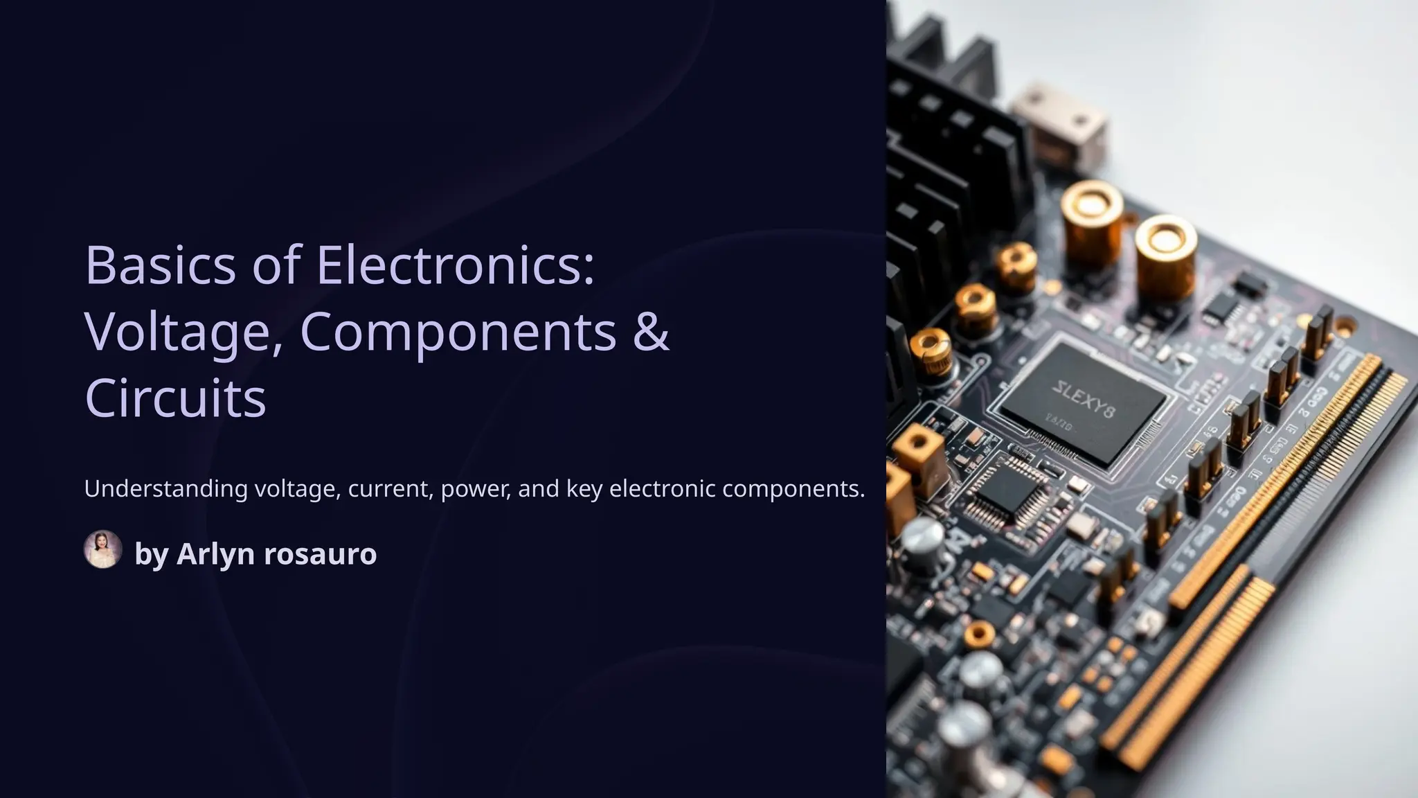 Basics-of-Electronics-Voltage-Components-and-Circuits.pptx