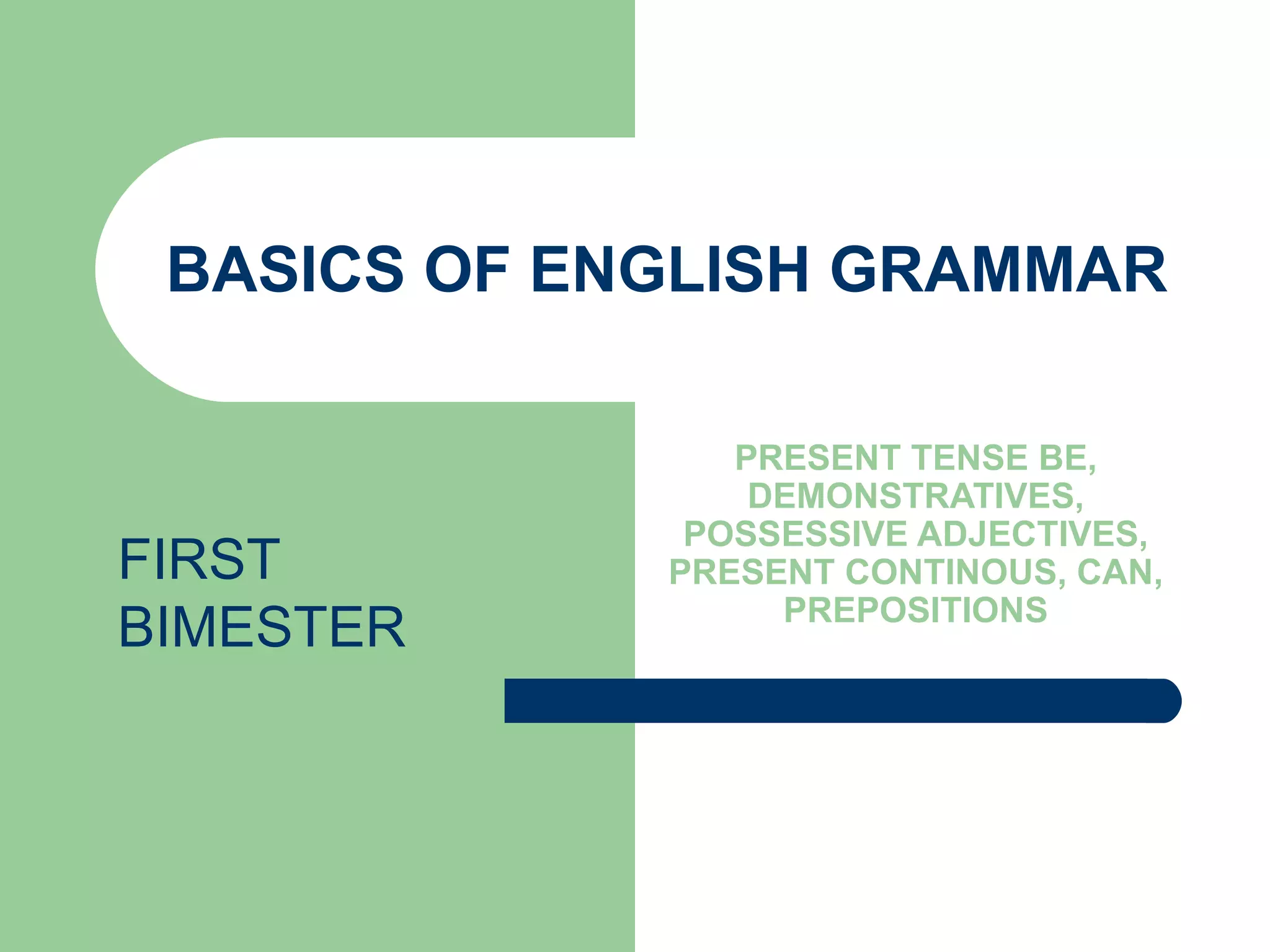 Basics of-english-grammar-1205533999606300-3 | PPT