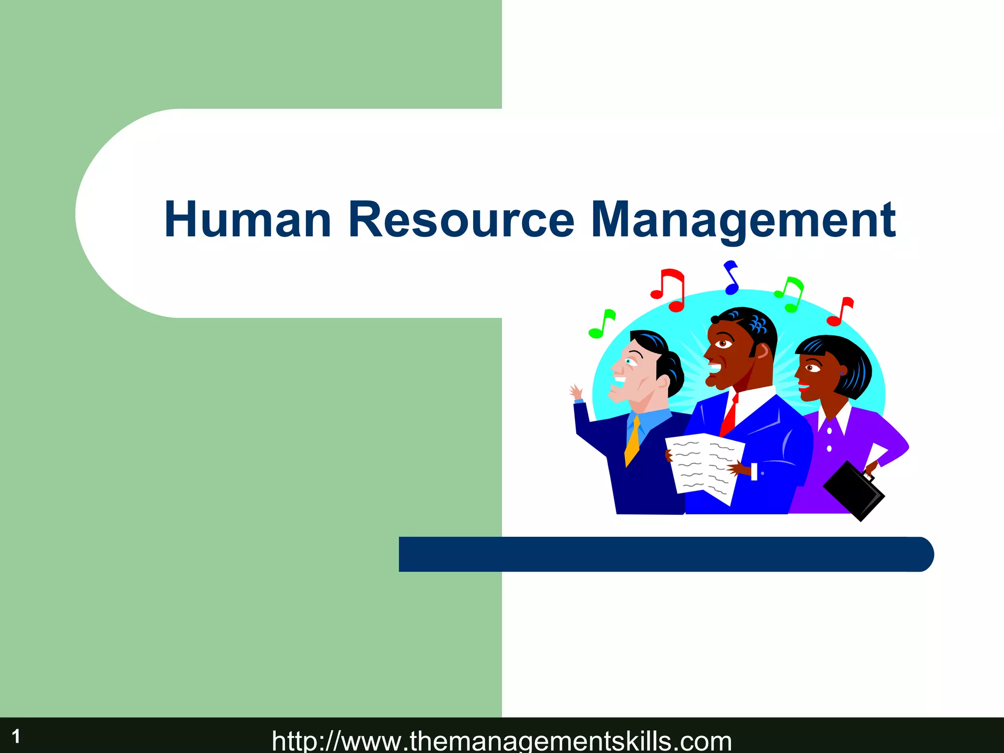 Basic of Human Resource Management | PPT
