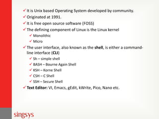 Basics of-linux | PPTX