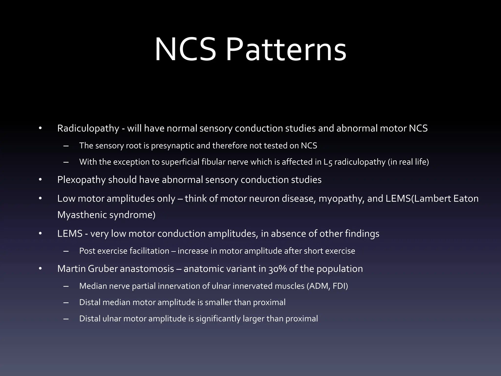 ncs study - basics of nerve conduction study | PPTX