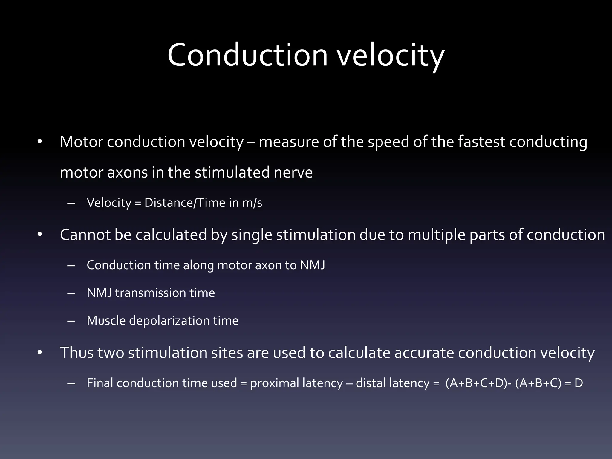 ncs study - basics of nerve conduction study | PPTX