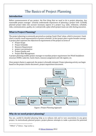 Basics of Project Planning | PDF