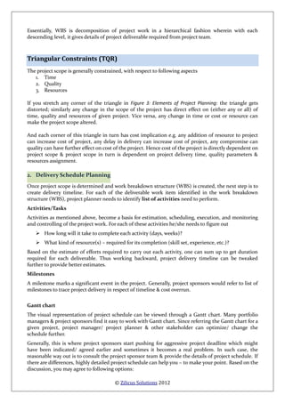 Basics of Project Planning | PDF
